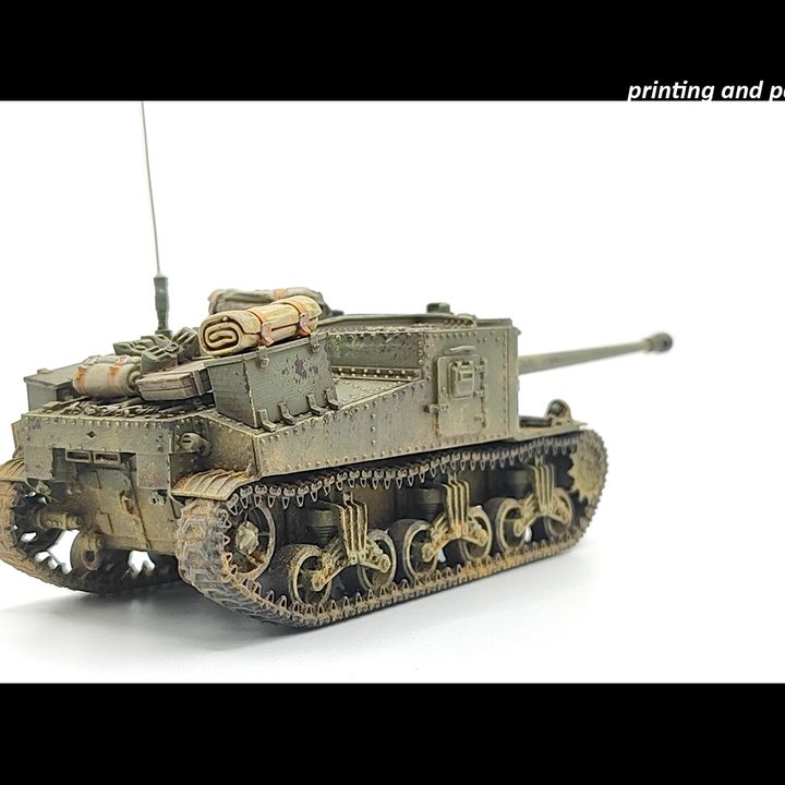 3D Printable M3 Lancer - experimental tank hunter by Counlane Models
